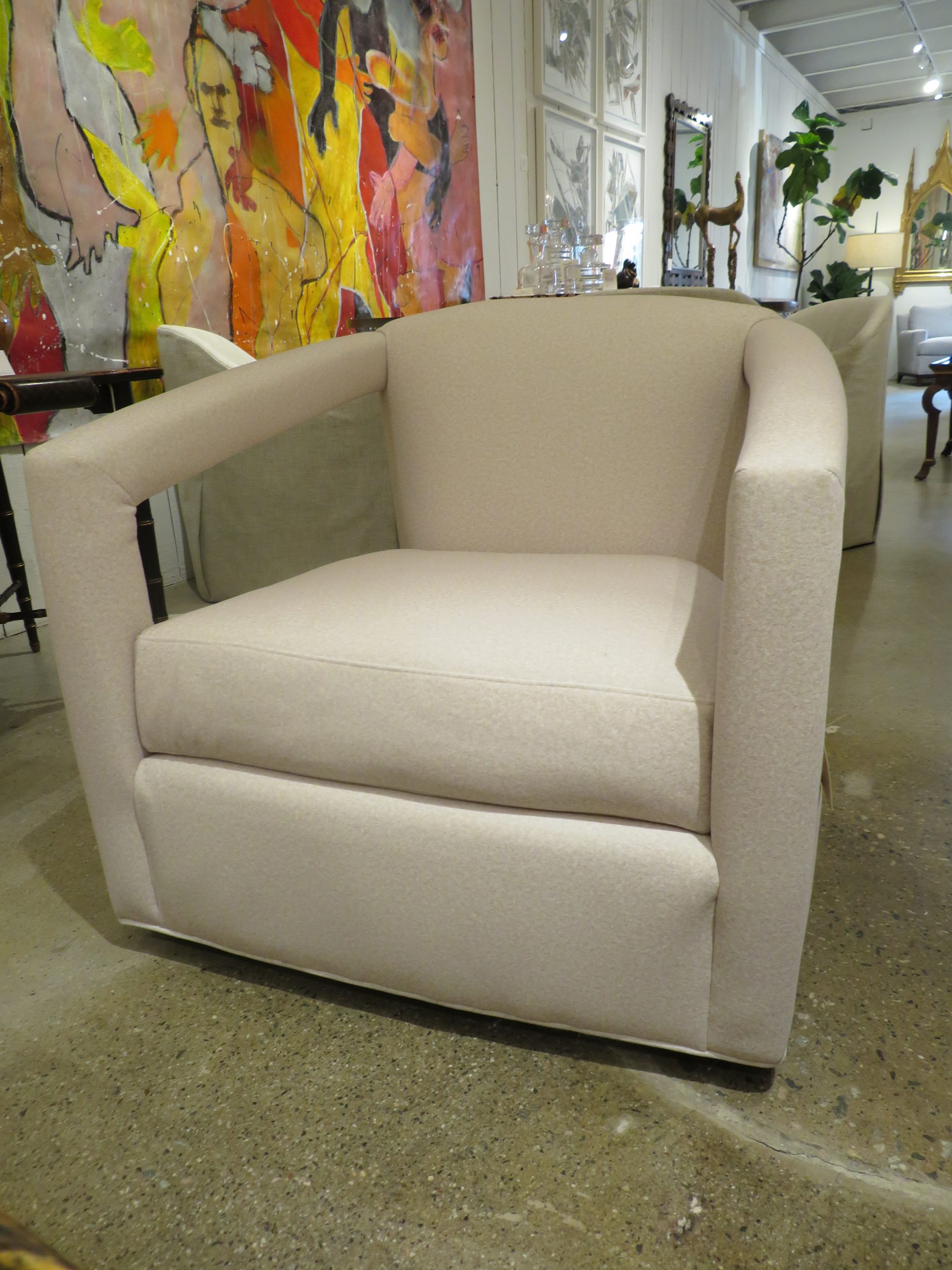 Calla Swivel Chair - Michael-Cleary