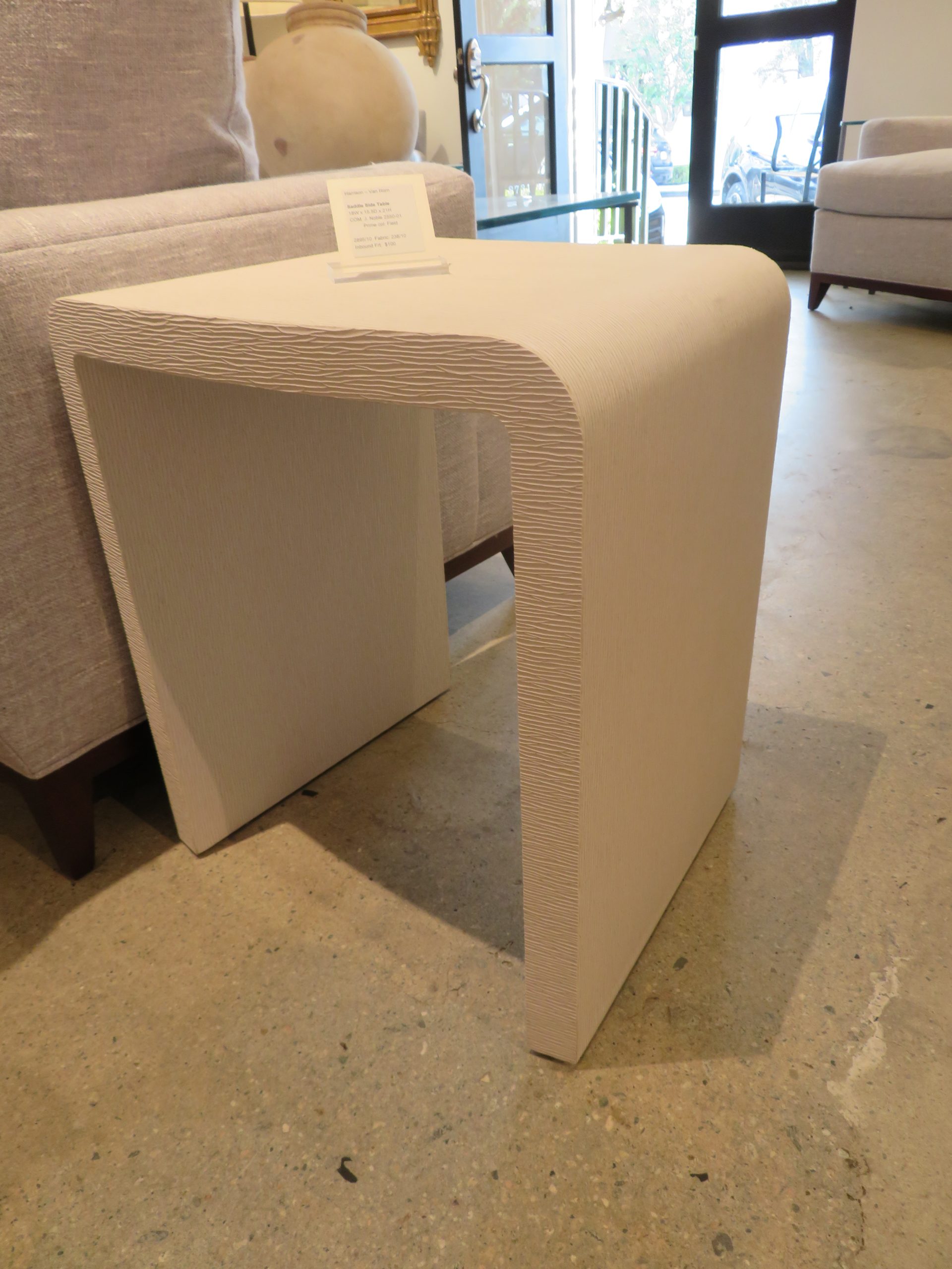 Saddle Side Table - Michael-Cleary